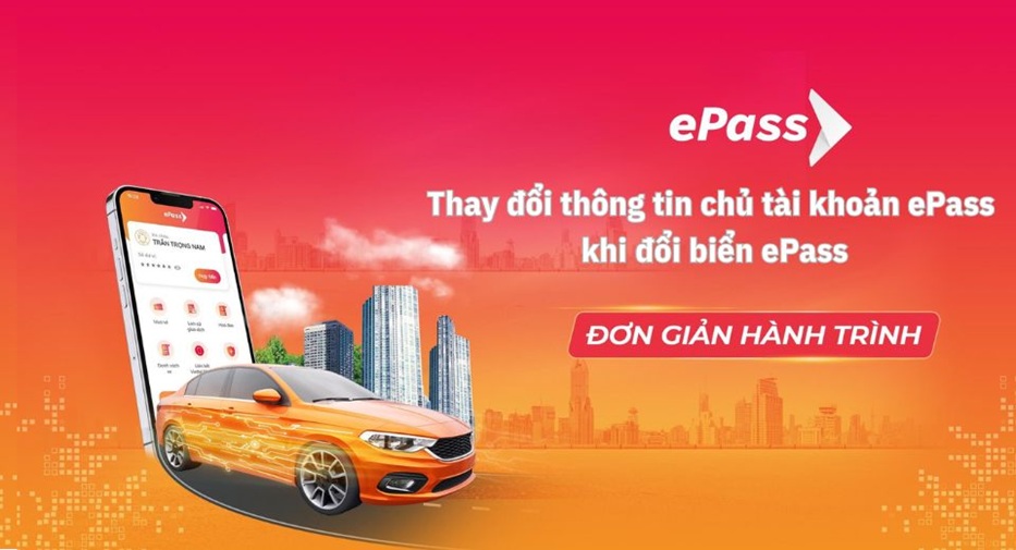 Thay đổi thông tin chủ tài khoản ePass khi đổi biển số xe trên ePass ...